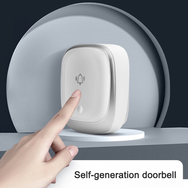 Wireless Waterproof Doorbell Self-generation Batte... – Vicedeal