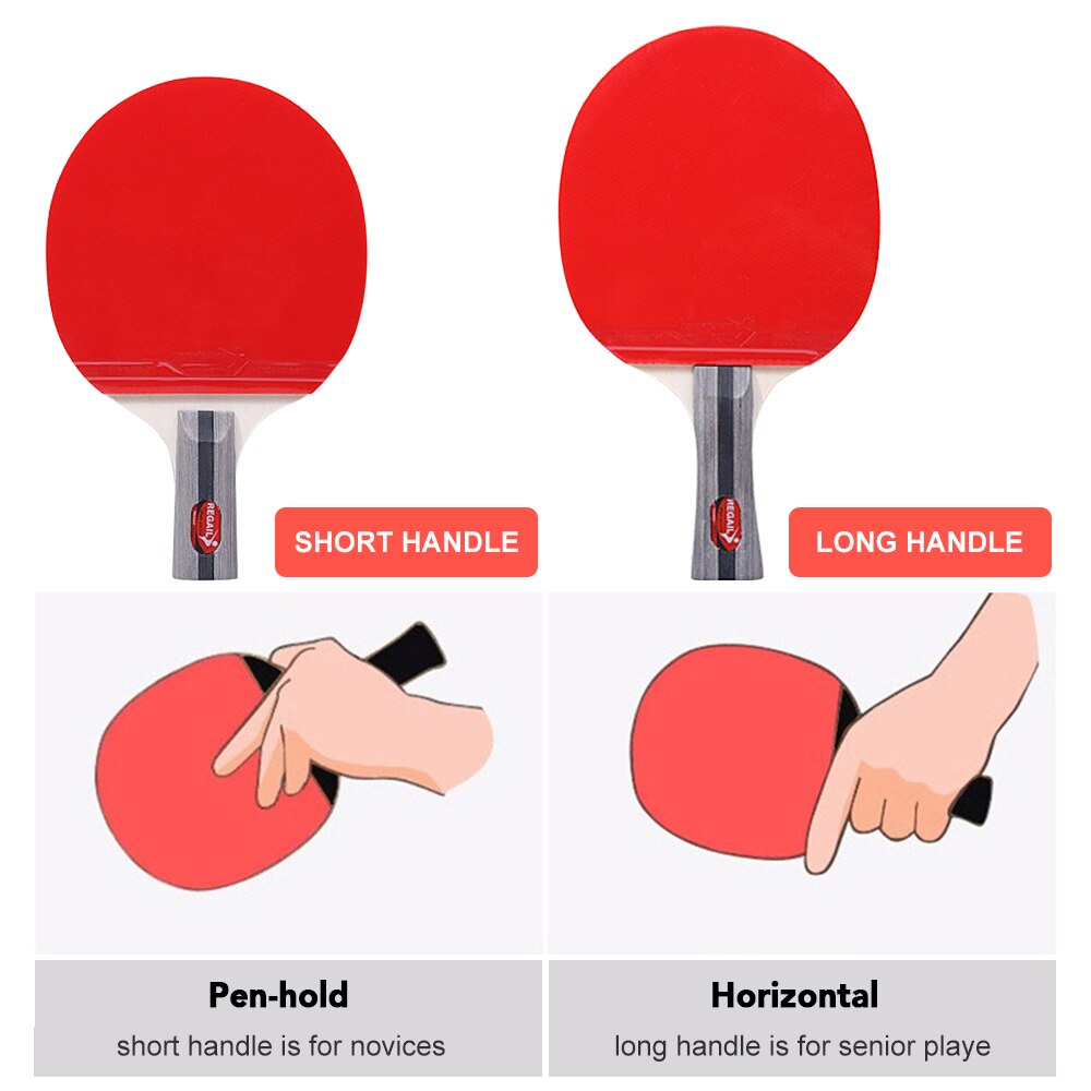 Ping Pong Paddles Table Tennis Rackets 2 Ping Pong... – Grandado