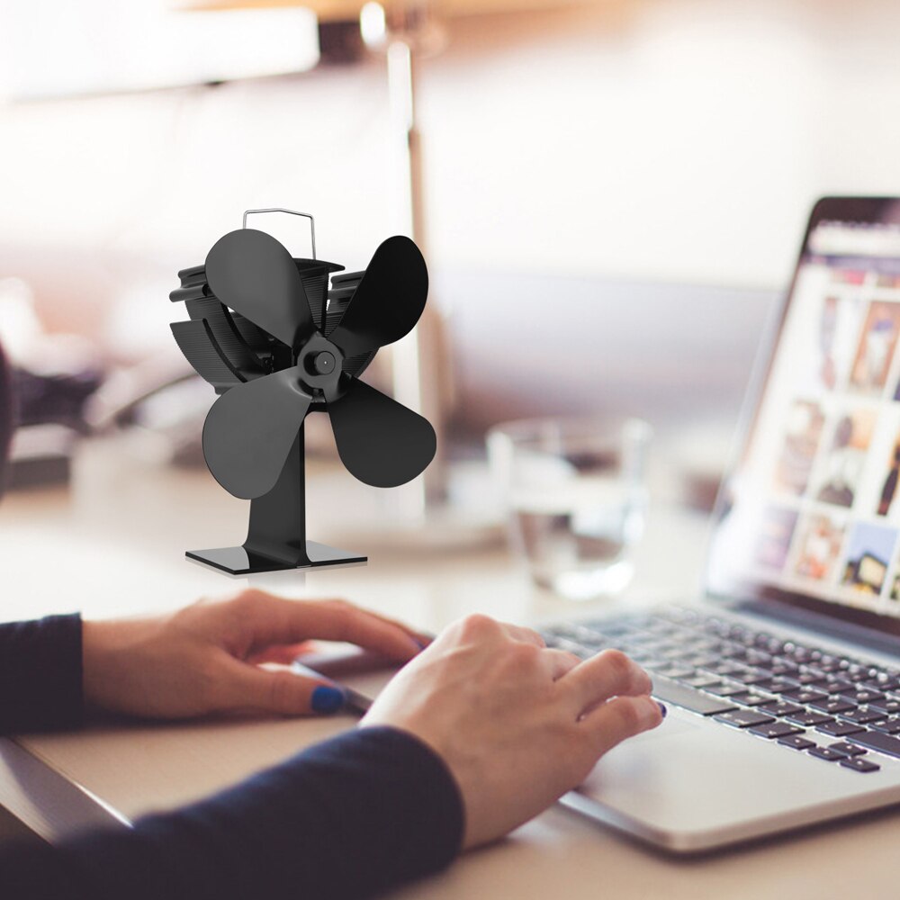 Cold Dual-use Stove Fan 4 Blades Heat Powered Stov... – Vicedeal