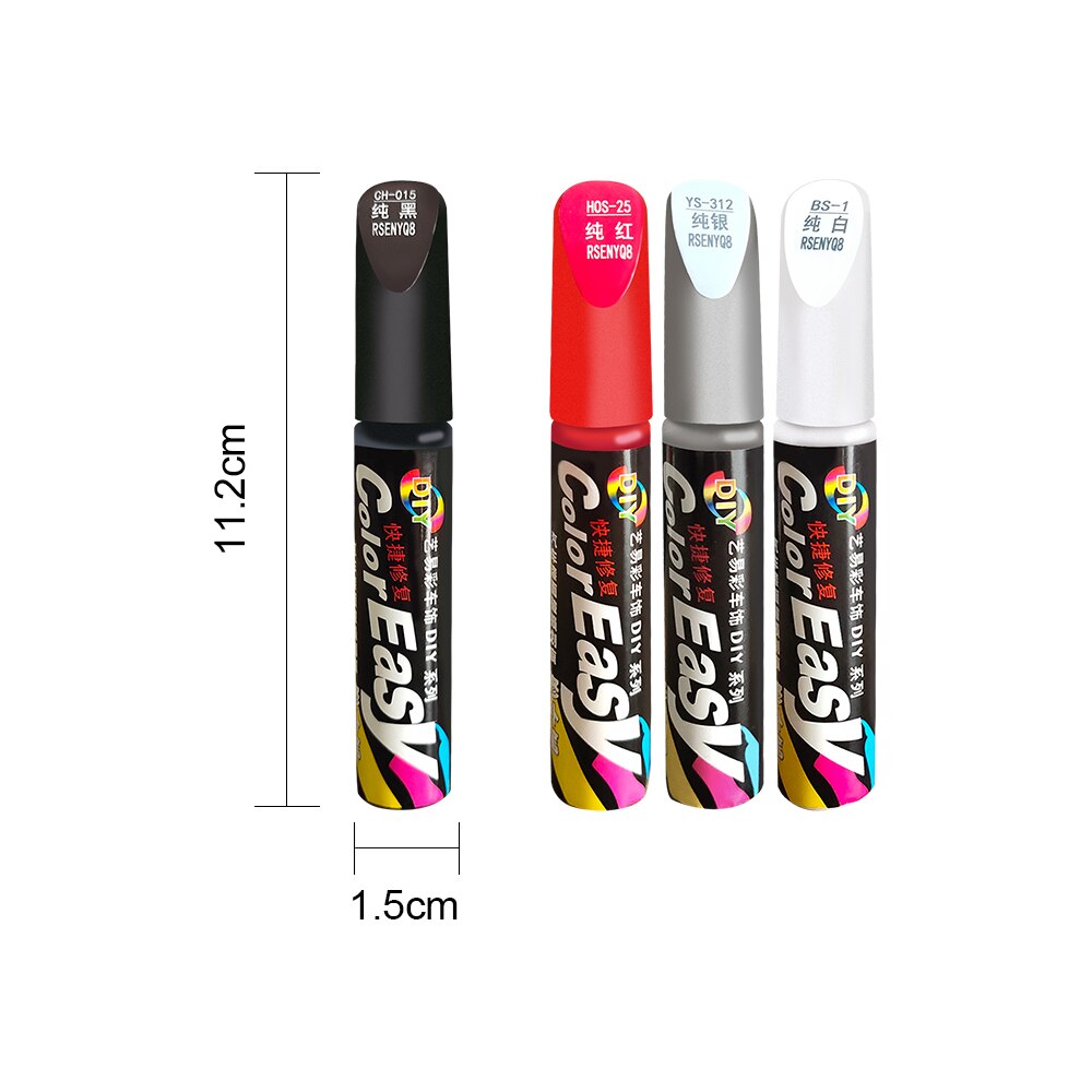 4 Kleuren Auto Kras Reparatie Auto Verf Pen Profes... – Grandado