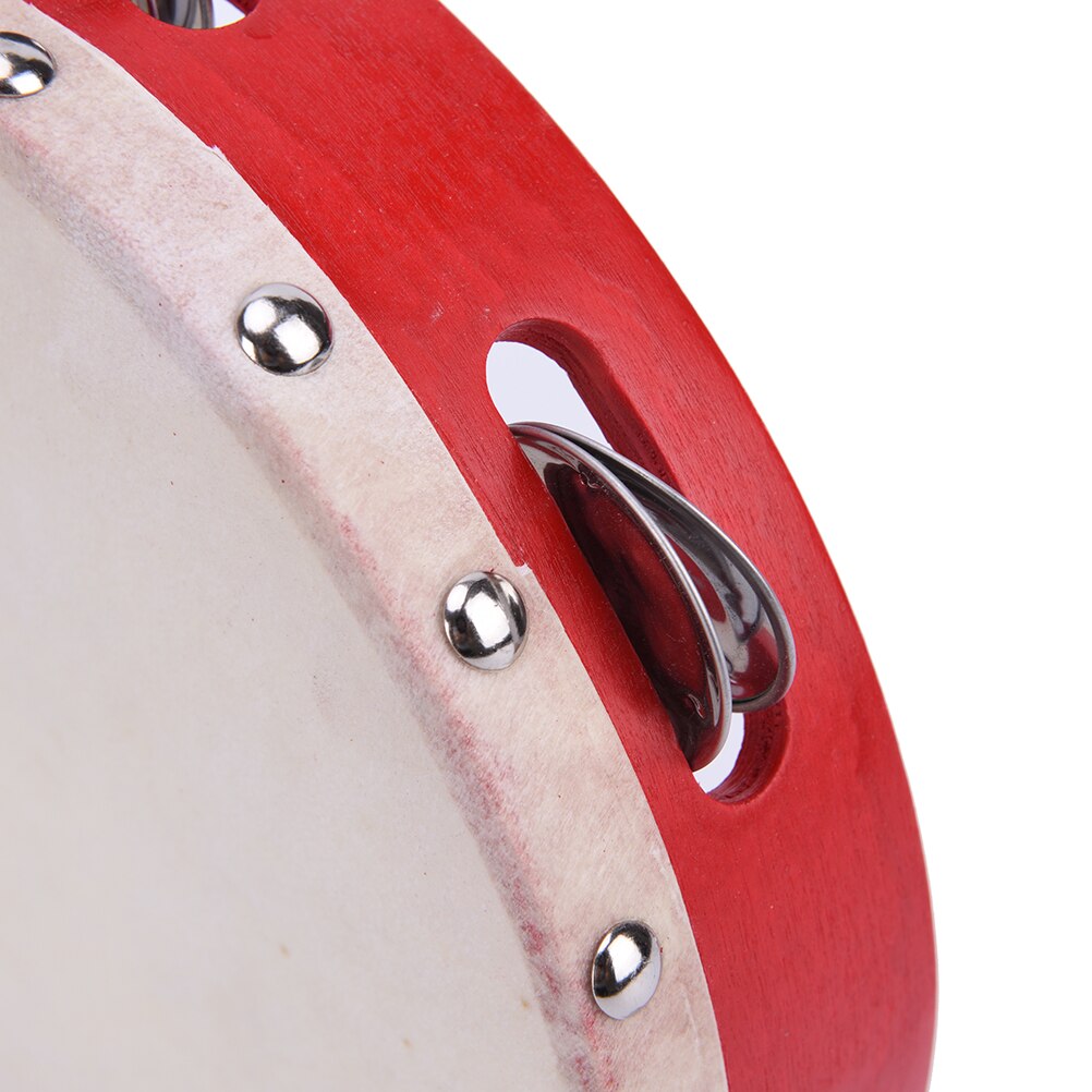 Hand Held Tambourine20cm Children Musical Educatio... – Grandado