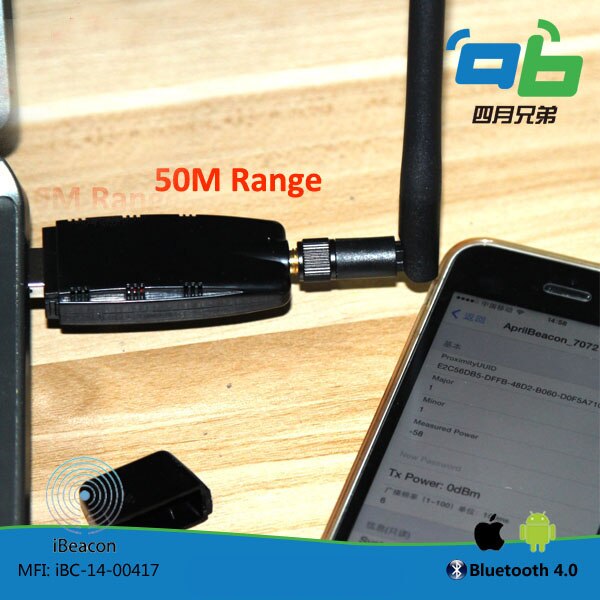 BLE4.0 USB iBeacon with eddystone tech – Grandado