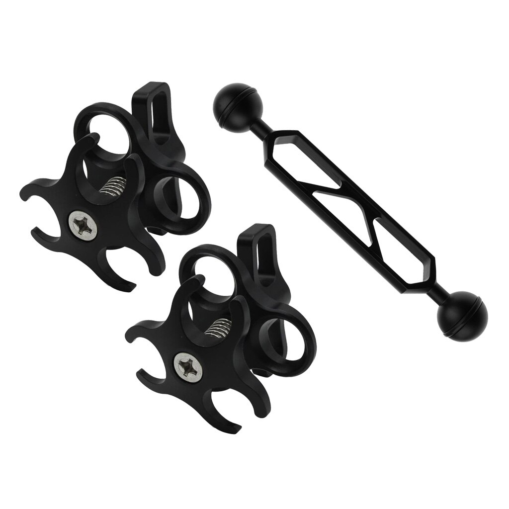 2 Stuks Duiken Light Zaklamp Clip 3 Gat Bal Klem M... – Grandado