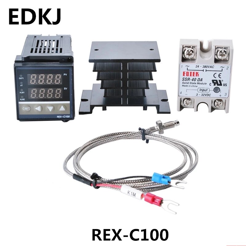 1set REX-C100 Thermostat RKC PID Digital intellige... – Vicedeal