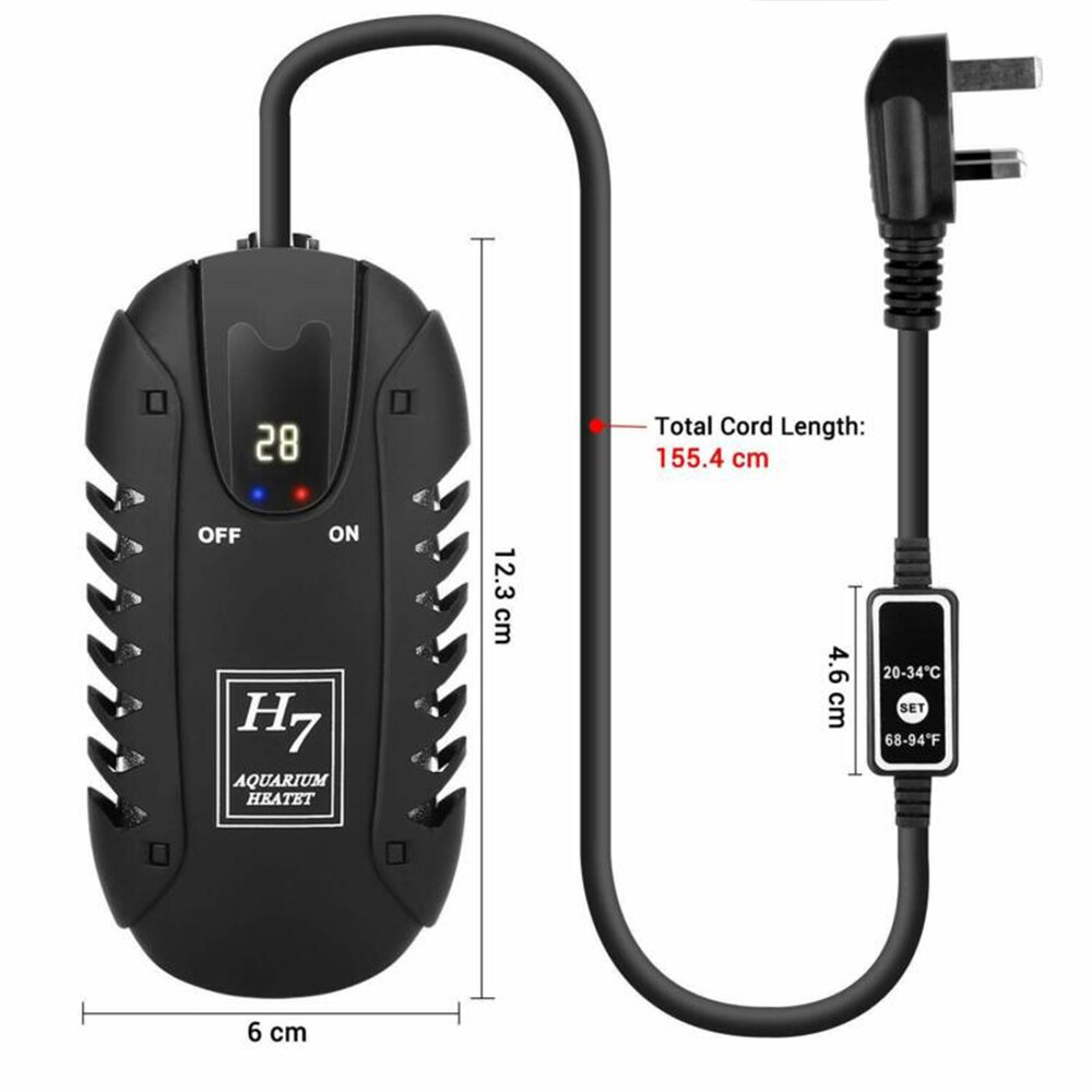 Mini Aquarium Submersible Fish Tank Heater Constan... – Vicedeal