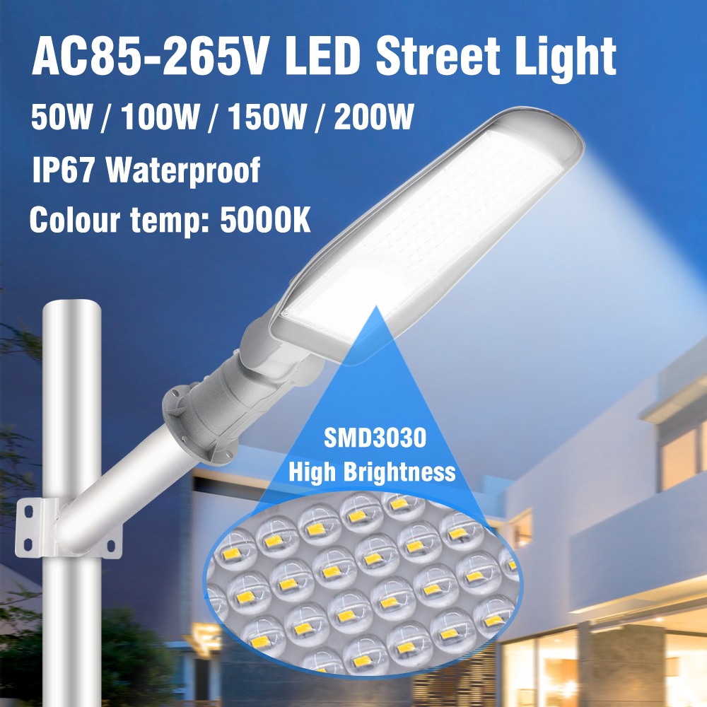 LED Street Lamp 220V Lighting Outdoor Wall IP66 Li... – Grandado