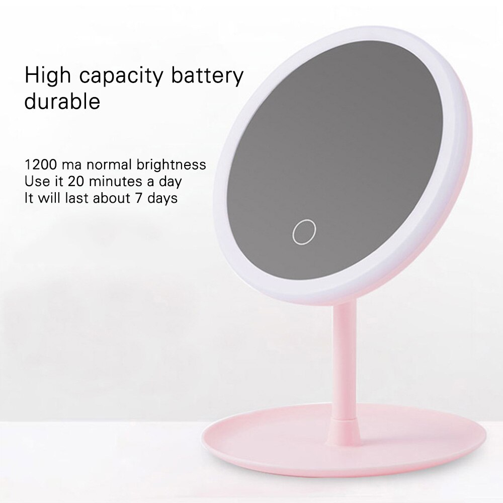 Led Light Makeup Mirror Storage LED Face Mirror Ad... – Vicedeal