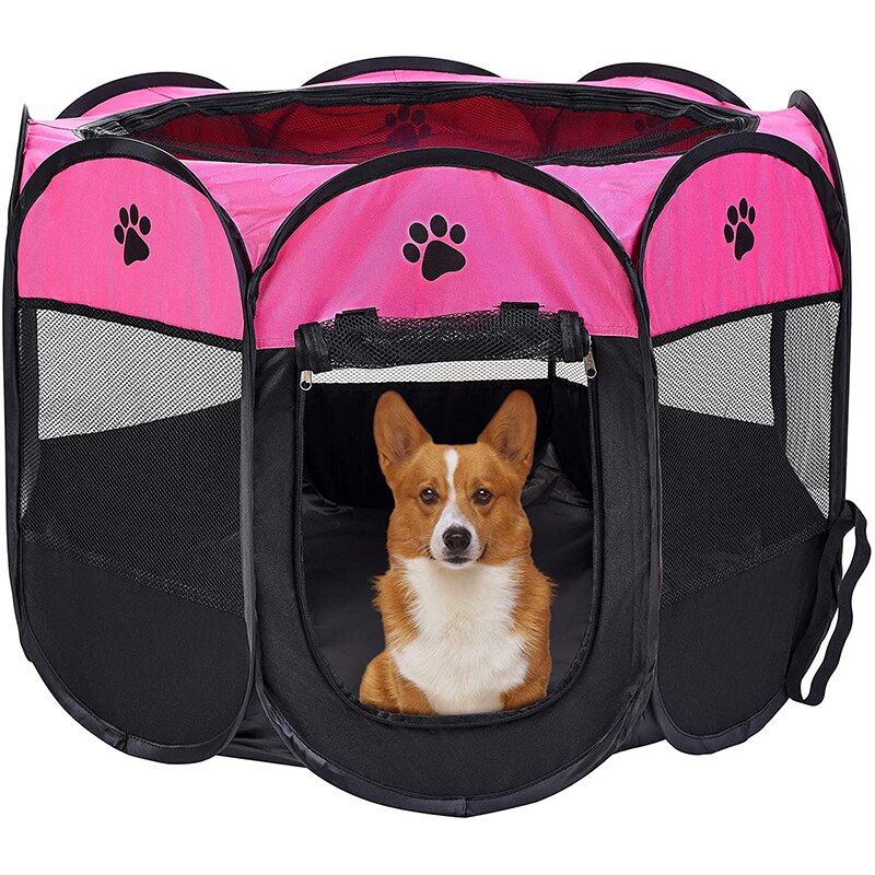 Portable Pet Dogs Tent Large Dog House Outdoor Fol... – Grandado