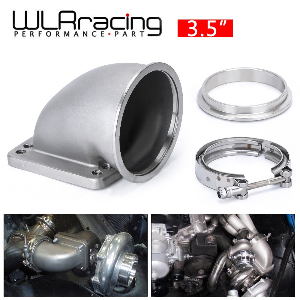 WLR - 3.5 "Vband 90 degrés fonte Turbo coude ... – Grandado