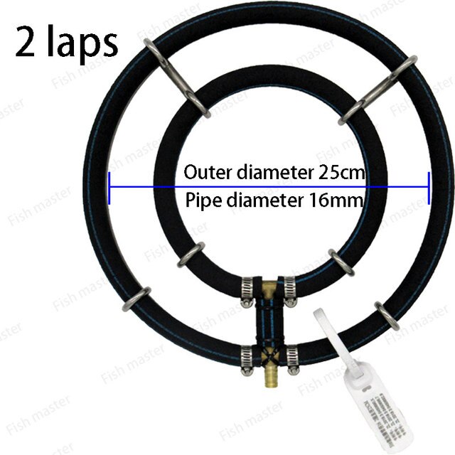 Nano aeration plate koi fish pond aeration ring tr... – Grandado