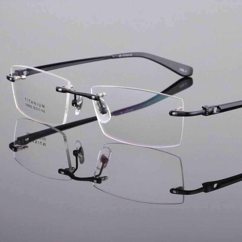 BCLEAR Vintage Lightweight Rimless Glasses Frame N... – Grandado