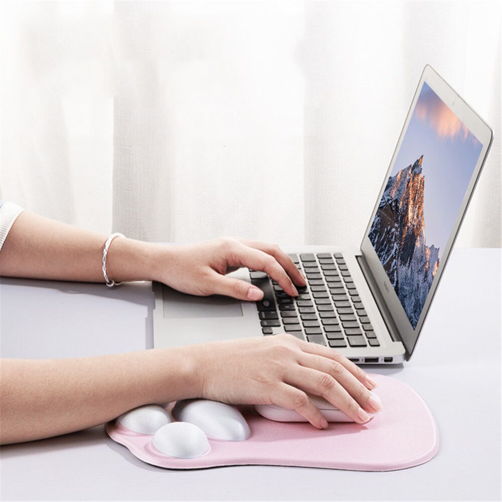 Cute Cat Paw Mouse Pad Kawaii Gaming Desk Pad Nons... – Grandado
