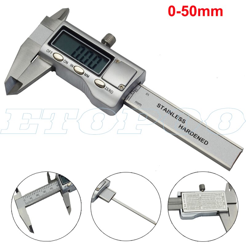 0-50mm 150mm 200mm 300mm Metal casing Digital CALI... – Grandado