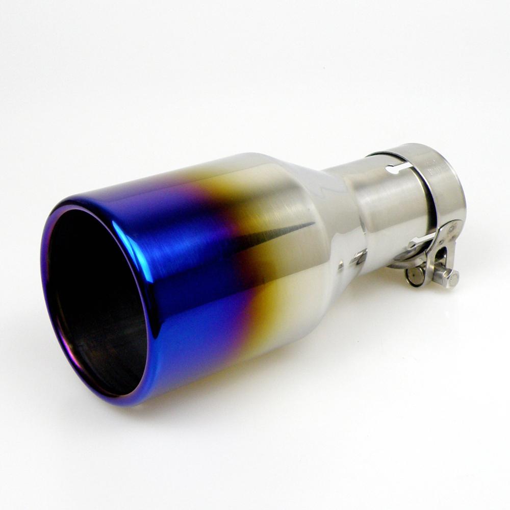 Bil universal udstødningsrør lydpottespids blå/sor... – Vicedeal