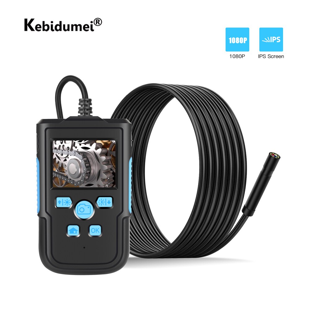 1080P HD 8mm Industrial Endoscope Camera 8 LED Adj... – Grandado