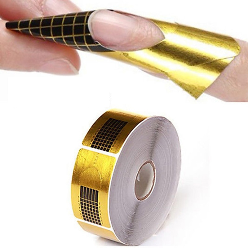 100pcs/packs Nail Art Extension Sticker Polish Gel... – Grandado