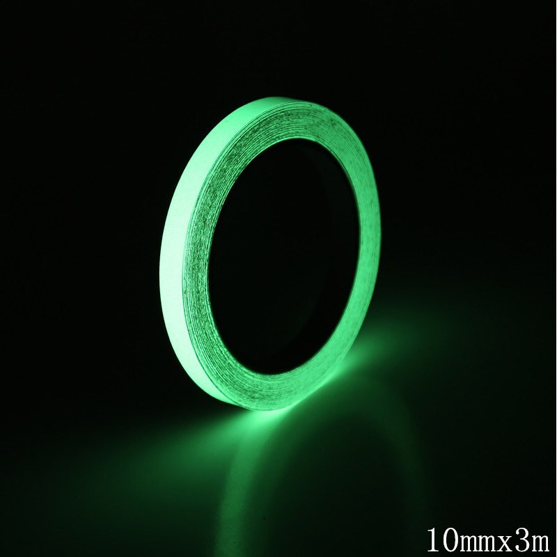 1 roll 3m High Brightness Green Luminous Tape Self... – Grandado