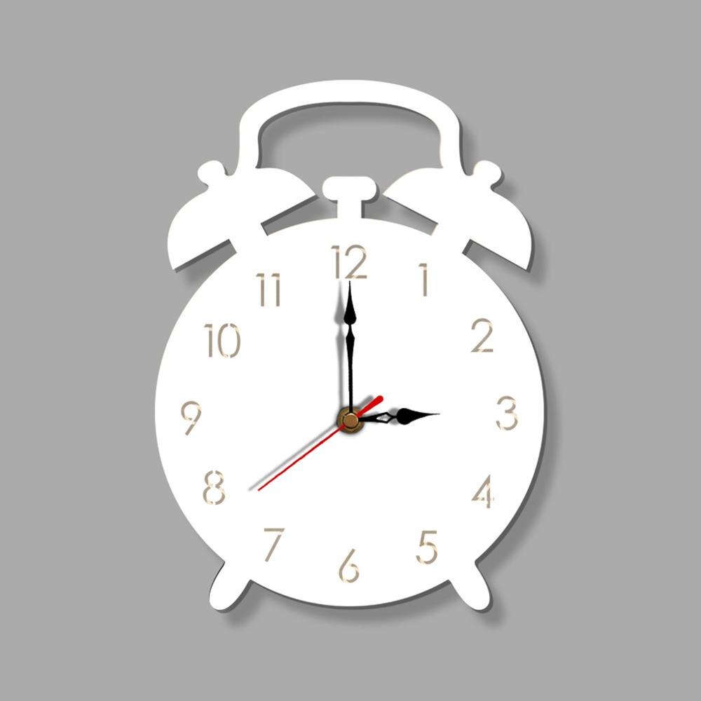 Nordic Silent Alarm Clock Style Wall Clock Modern ... – Grandado