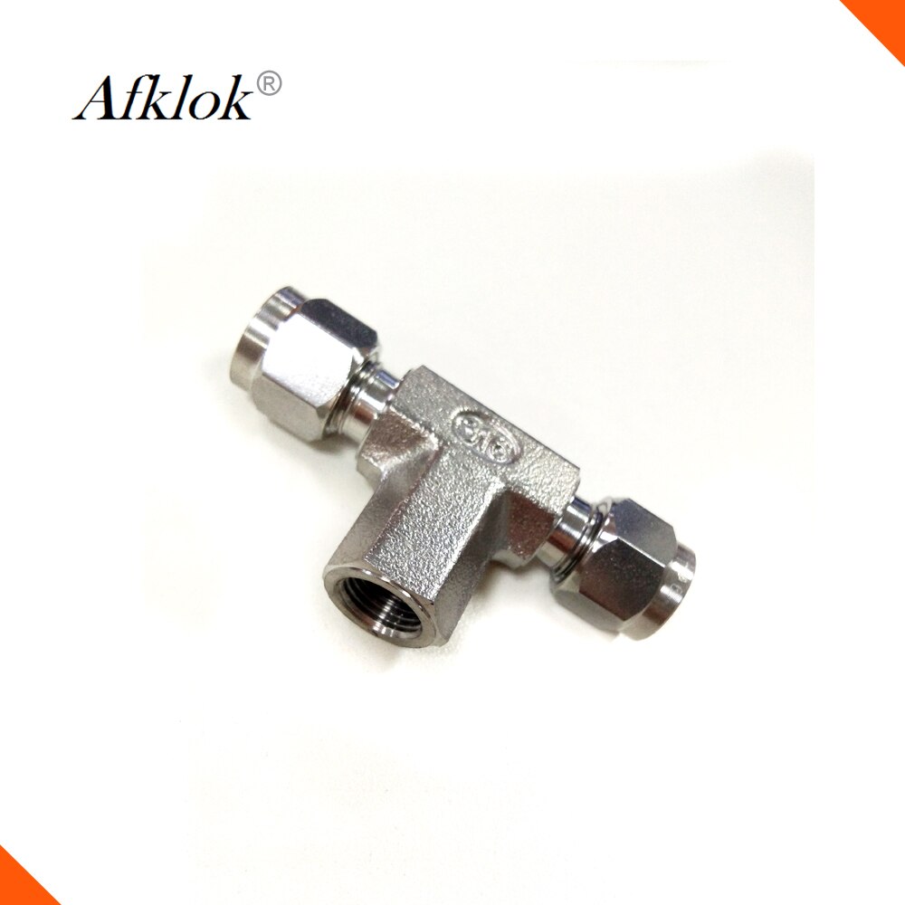 3 way Female Branch 6mm 8mm Tee Fitting Stainless ... – Grandado