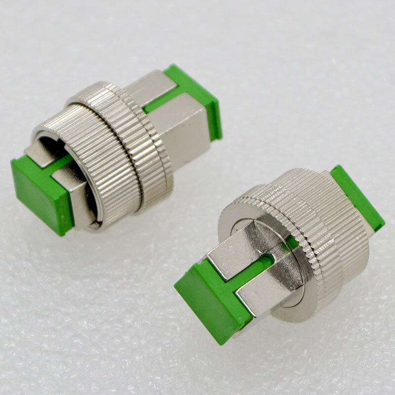 1PCS SC APC Single Mode Fiber Adapter Flange Conne... – Grandado