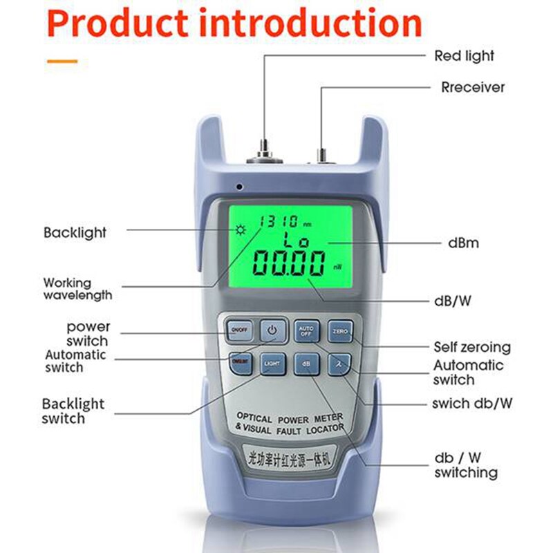 Gtbl 2 In 1 Glasvezel Ftth Tool 10Km Visual Fault ... – Vicedeal
