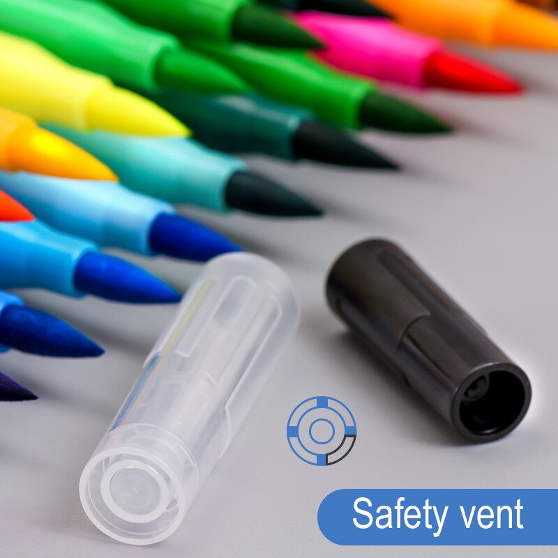 Aquarel Pen Haak Lijn Pen Dubbele Headed Handteken... – Vicedeal