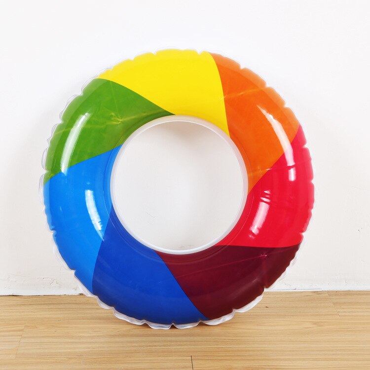 Kids Floats Kids Folding Rainbow Swimming ring Cir... – Grandado
