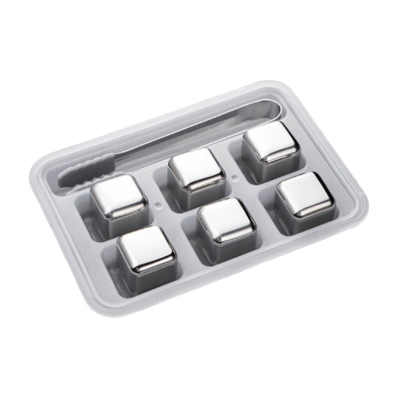 448B Stainless Steel Ice Cubes Clamp Set Reusable ... – Vicedeal