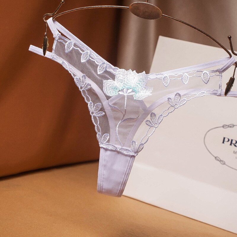 Linbaiway Transparent Mesh Thongs Panties for Wome... – Grandado