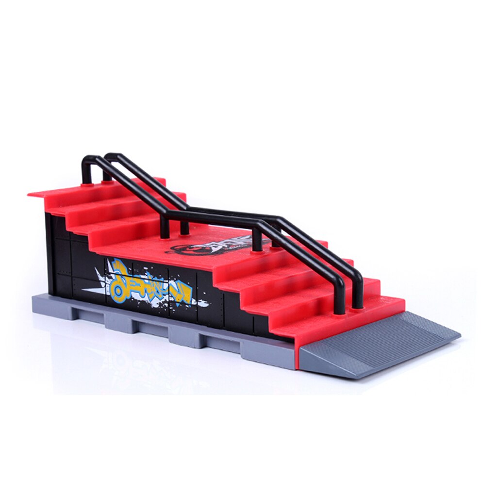 Plastic Mini Skateboard and Ramp set 23.5x10x9cm K... – Grandado