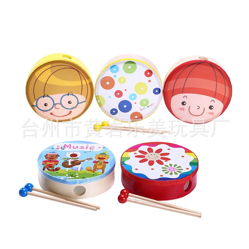Orff Musical Instrument Baby Beat Beat Drum Early ... – Grandado