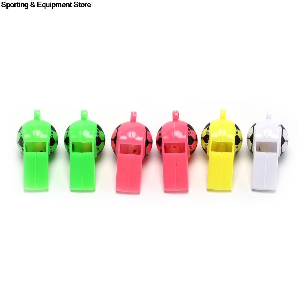 6 Stks/partij Plastic Voetbal Fluitje Cheerleading... – Grandado