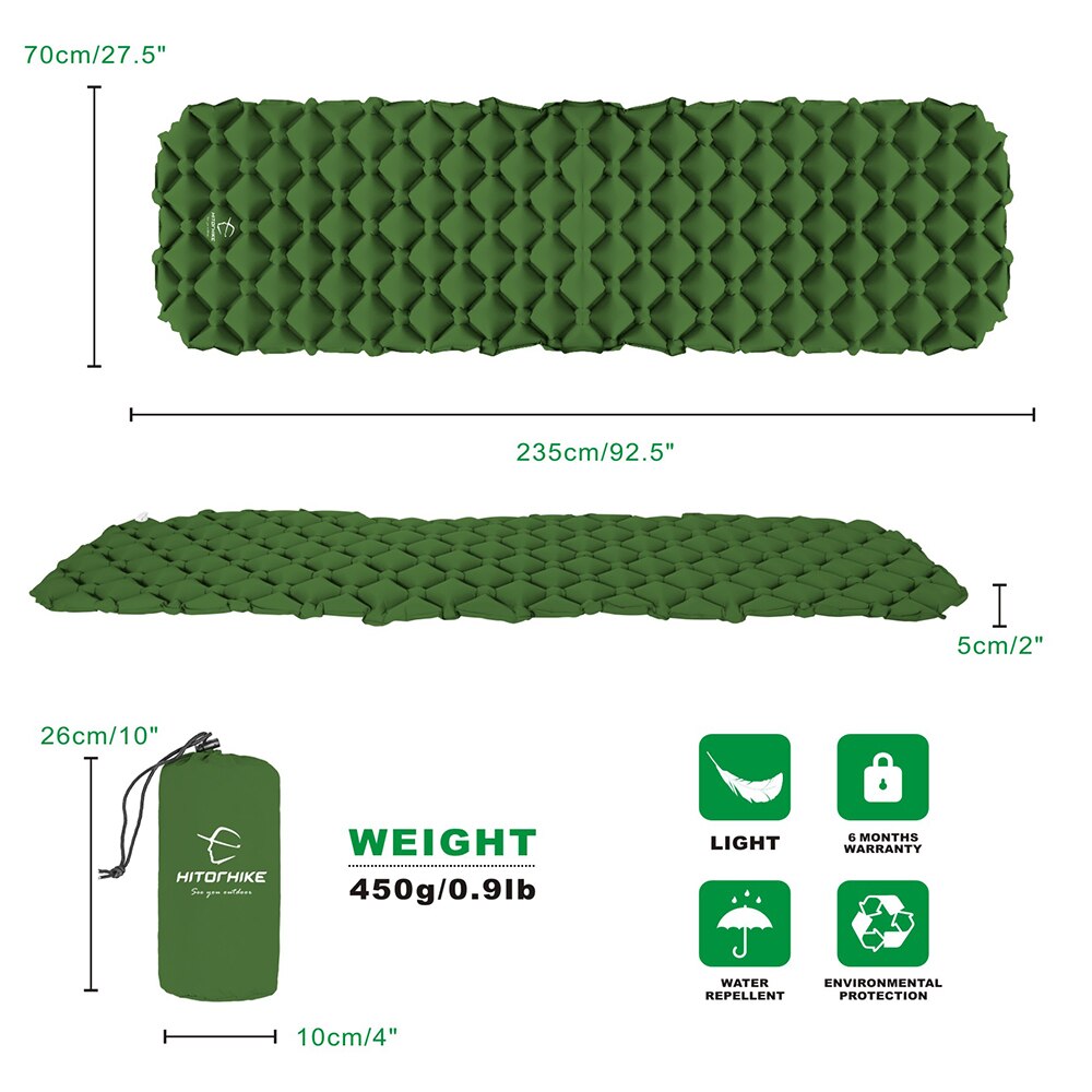 Hitorhike innovatieve slapen pad snelle vullen luc... – Grandado