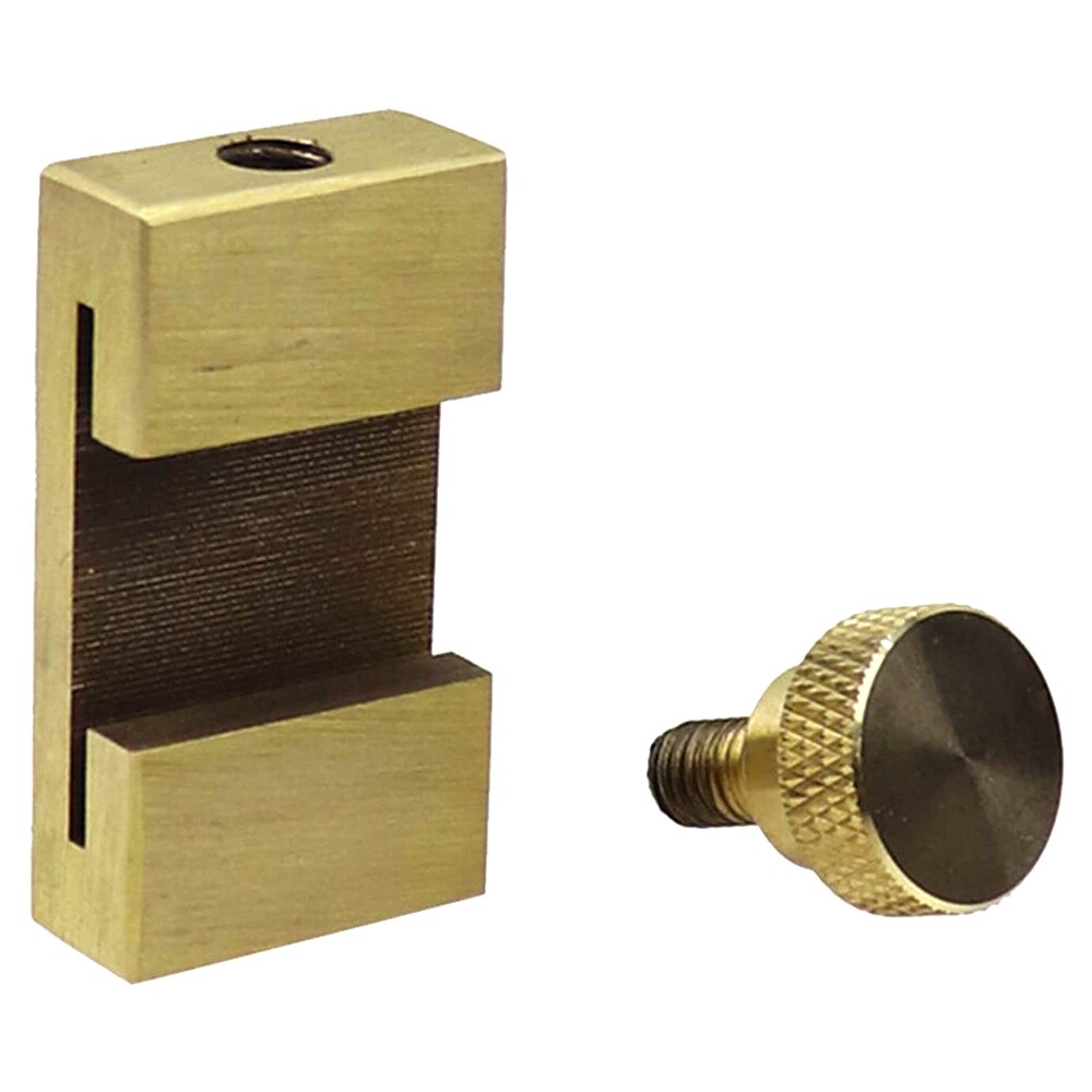Diy Brass Ruler Locating Block Gauge Marking Locat... – Grandado