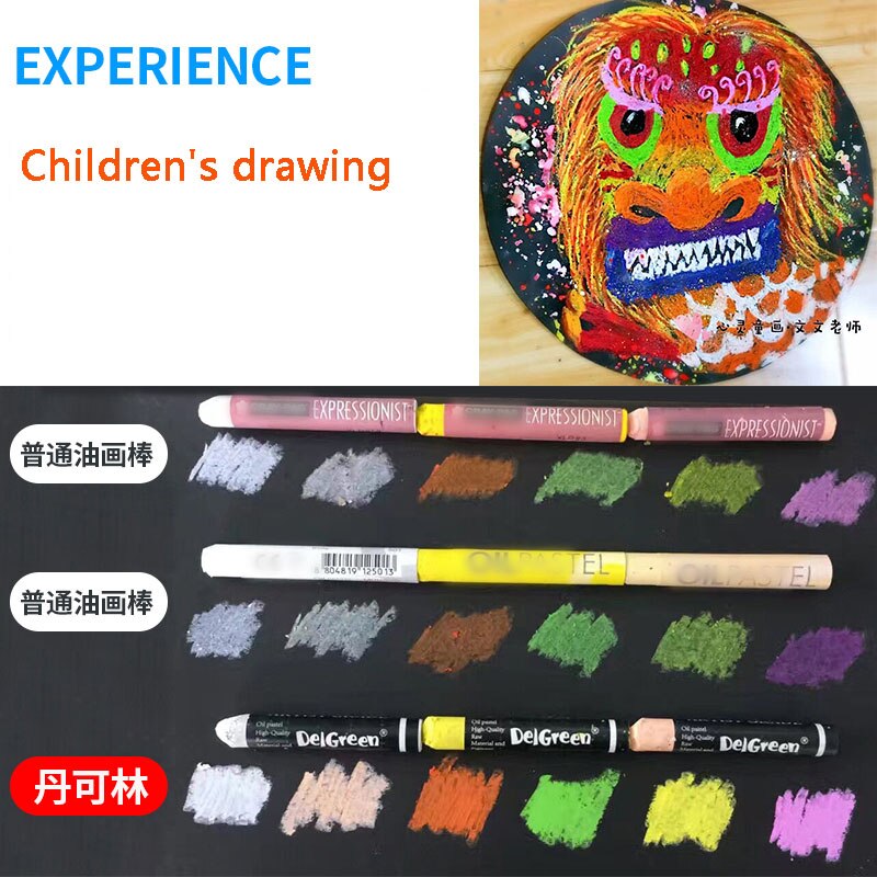12/24/36 colors Oil Pastels Set Round Shape Oil Pa... – Grandado