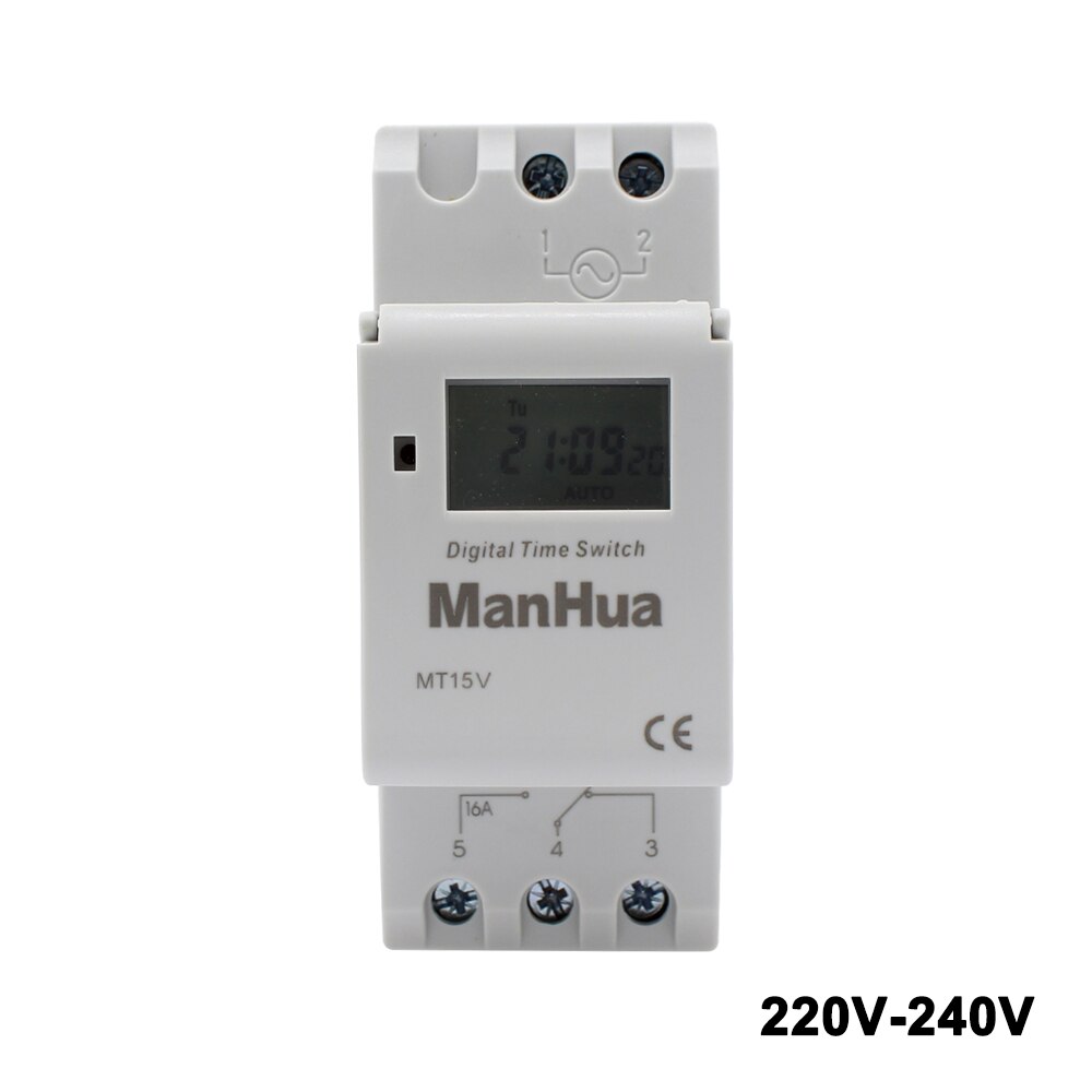 ManHua High Load Weekly LCD 17on/off Programmable ... – Grandado