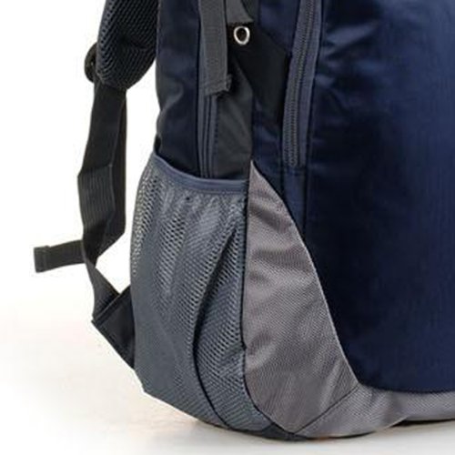 Nylon Travel man backpack Dark Blue navy shoulder ... – Grandado