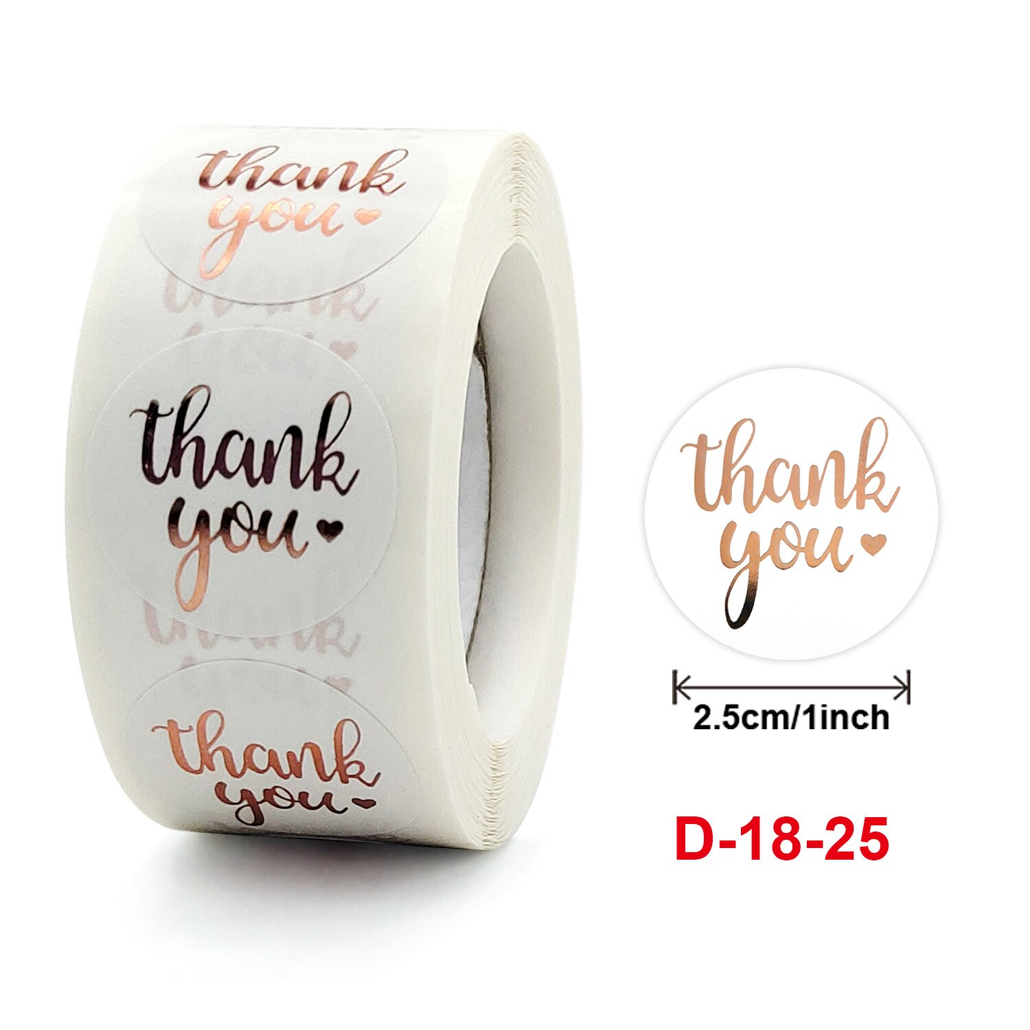 100-500pcs Thank You Stickers Small Business Suppl... – Grandado