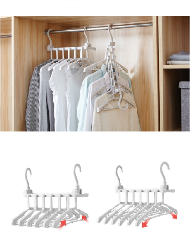 Brand 8-in-1 Universal Magic Space Saving Hanger C... – Grandado