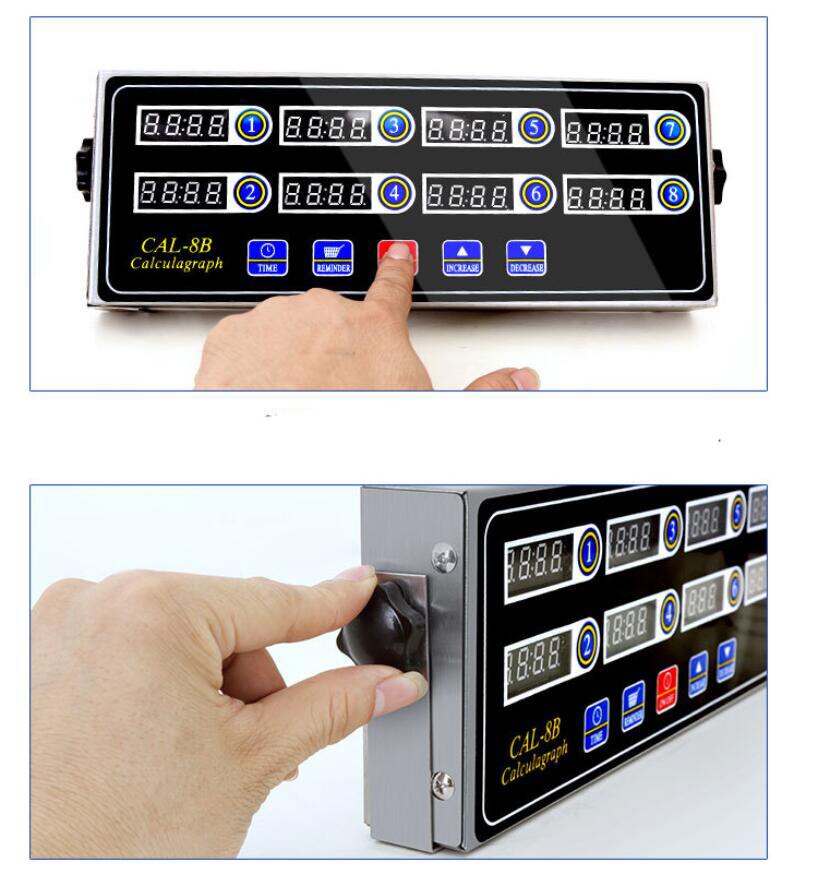 Commercial Kitchen timer 8 channel fried chicken b... – Grandado