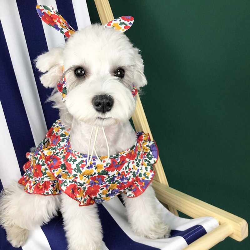 Flora Cute Dog Sundress exotic Clothes For Small D... – Vicedeal