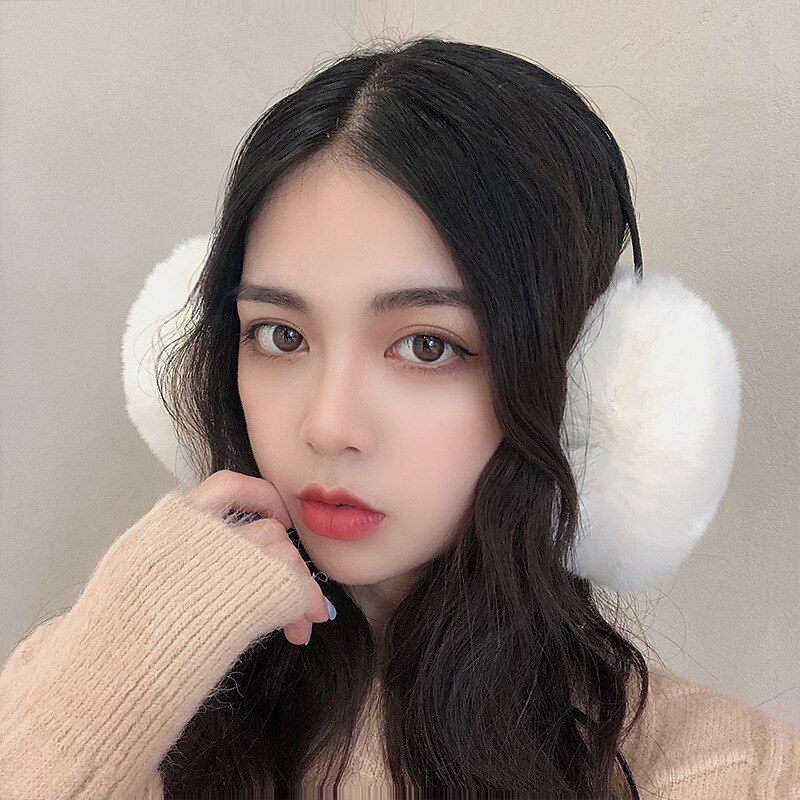 Earmuff warm female earmuff winter outdoor earmuff... – Vicedeal