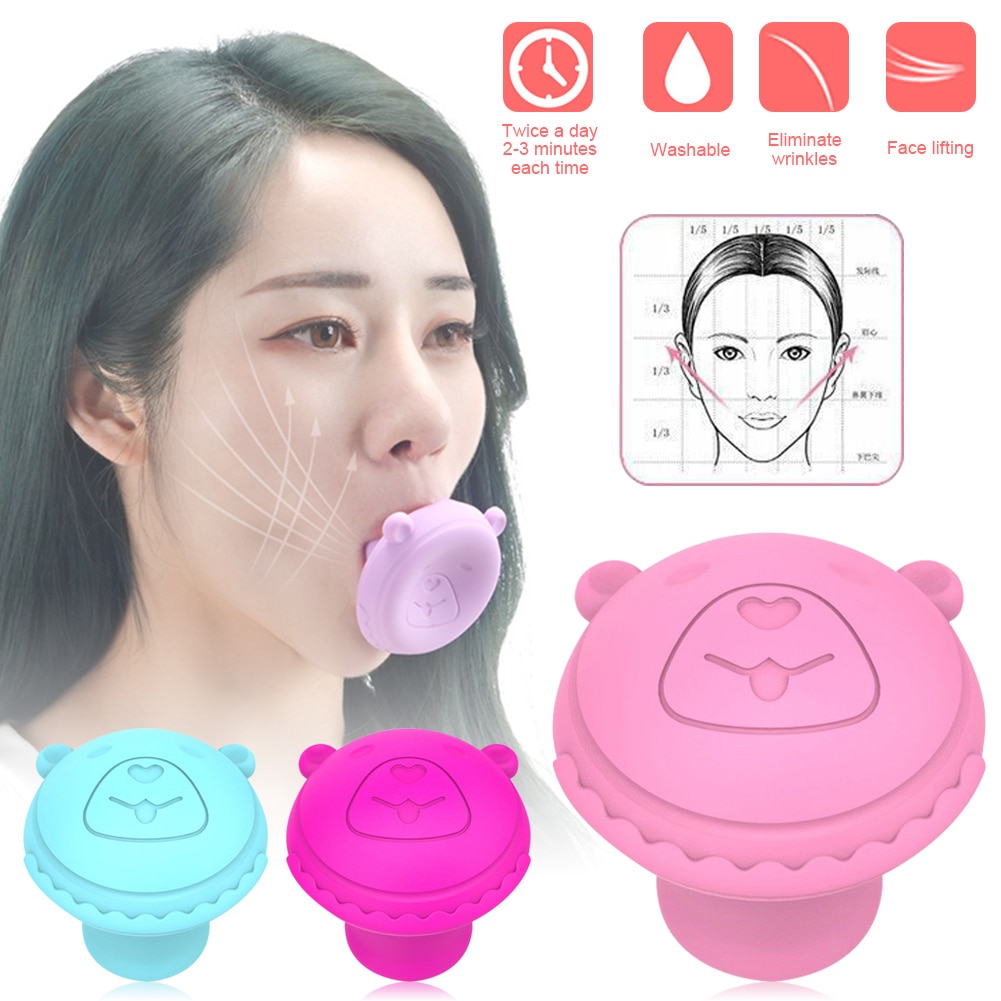 Silica Gel Mouth Jaw Exerciser Slimming Face Tool ... – Grandado