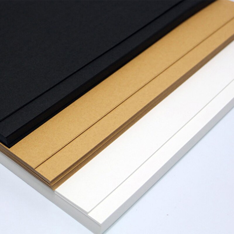 Style Solid A4 Size DIY Postcard Kraft Vintage Pap... – Grandado