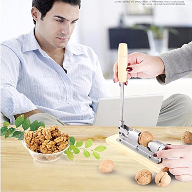 WALFOS Mechanical Sheller Walnut Nutcracker Nut Cr... – Vicedeal