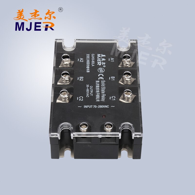 SSR 3- Phase SSR-80A AC to AC 80LA SSR Three Phase... – Grandado