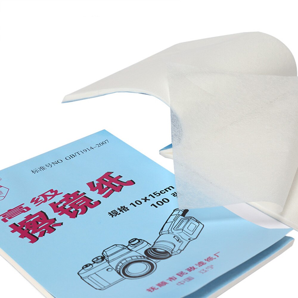 1pc 100 Sheets Soft Laboratory Lens Wipes Paper Mi... – Grandado