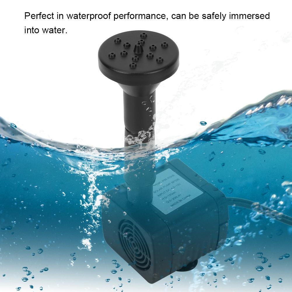 Solar Power Waterpomp Tuin Fontein Zwembad Waterin... – Grandado