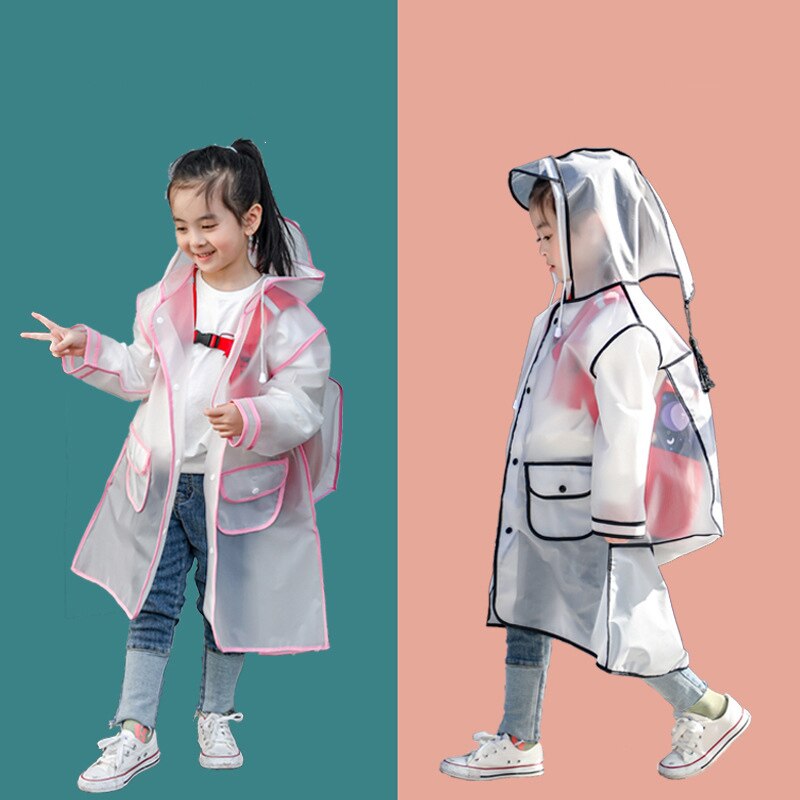 Biker Kinderen Regenjas Waterdichte Modieuze Jas T... – Grandado