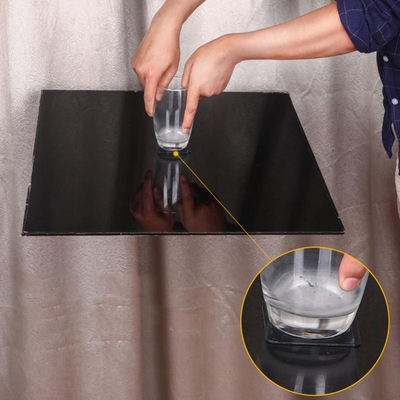 10pcs 6x6cm Waterproof PVC Glue Wall Mount Tape Do... – Vicedeal